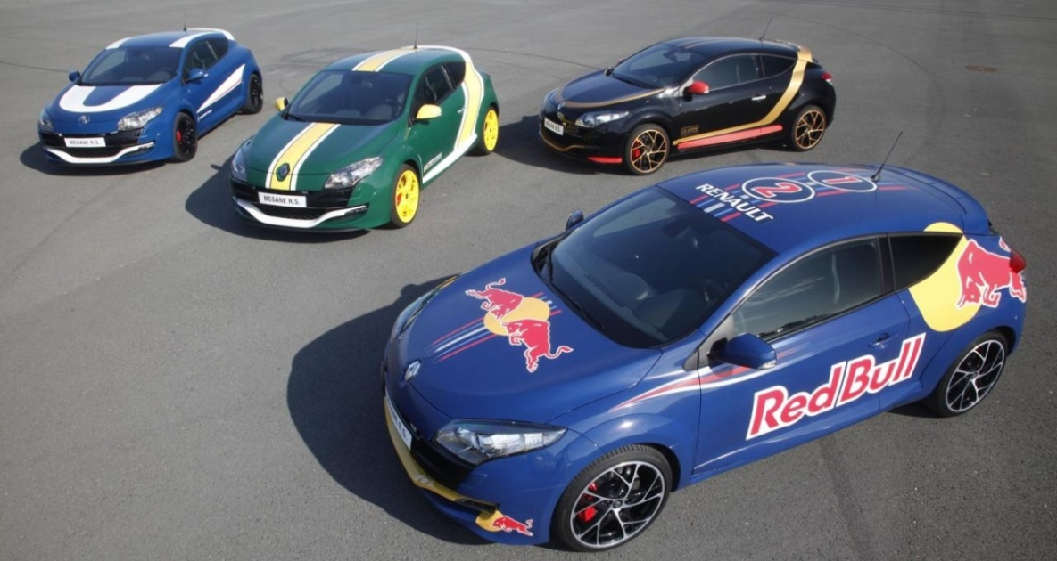 Renault Mégane RS v barvách týmů Formule 1 | Automobil Revue